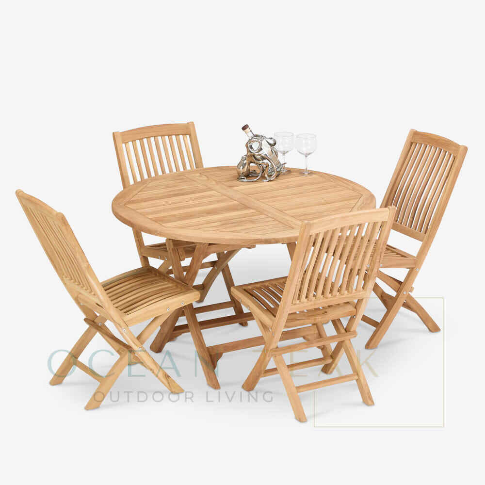 Shore 4 Seat Garden Furniture Set | Shop | Ocean Teak Outdoor Living