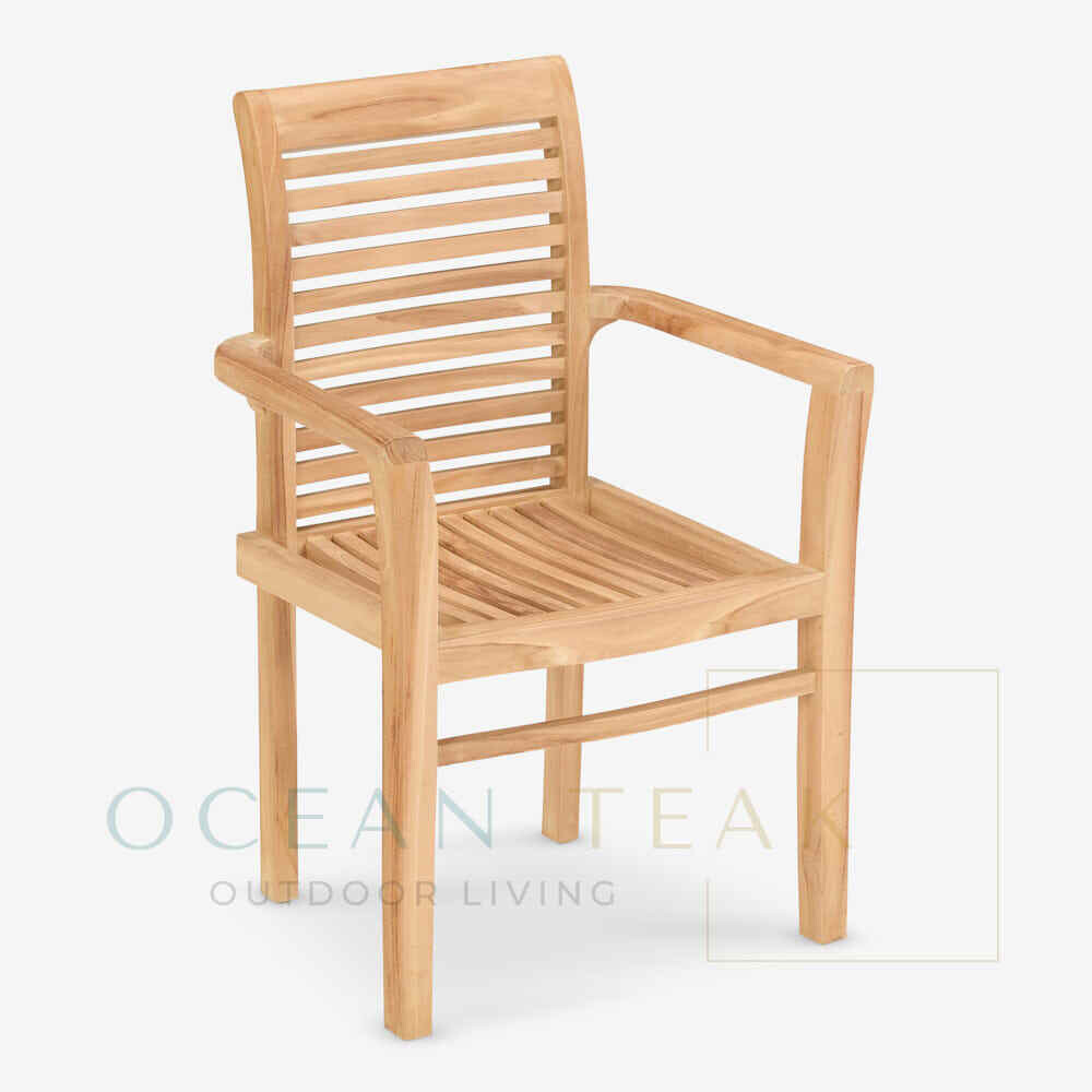 Stacking Chair | Shop | Ocean Teak Outdoor Living